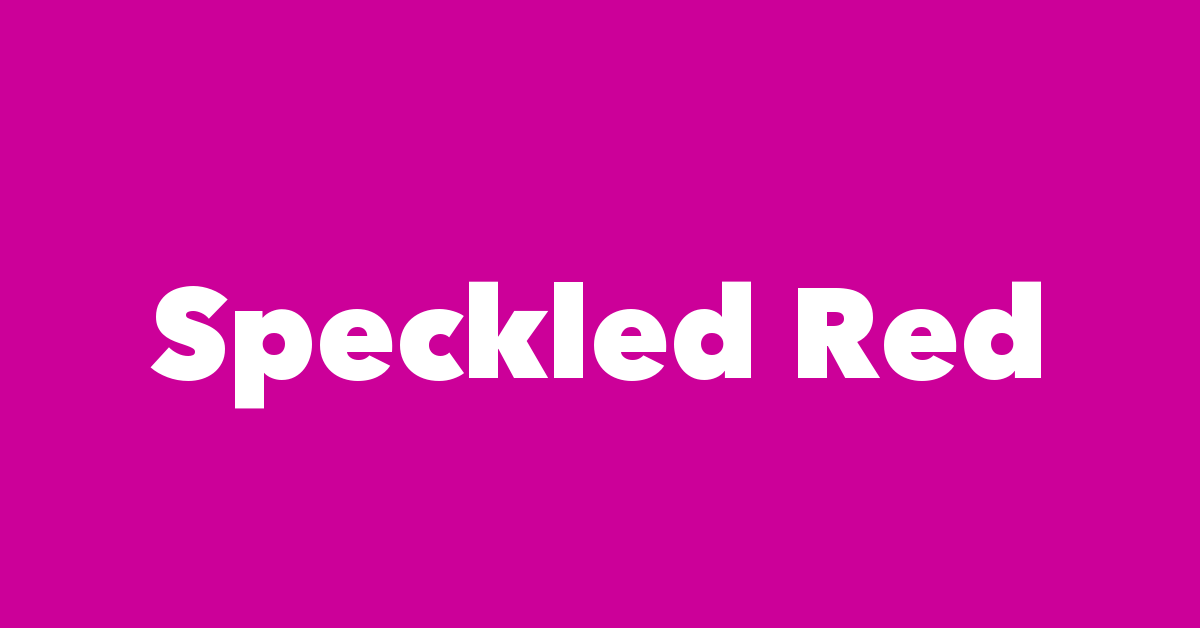Speckled Red - Spouse, Children, Birthday & More