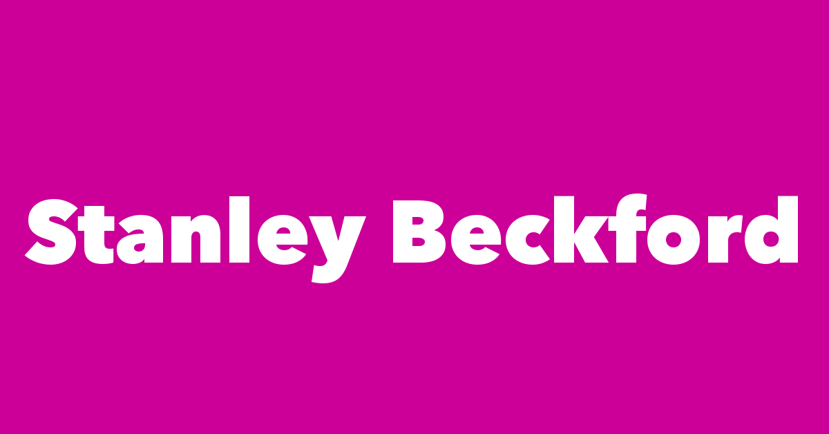 Stanley Beckford - Spouse, Children, Birthday & More