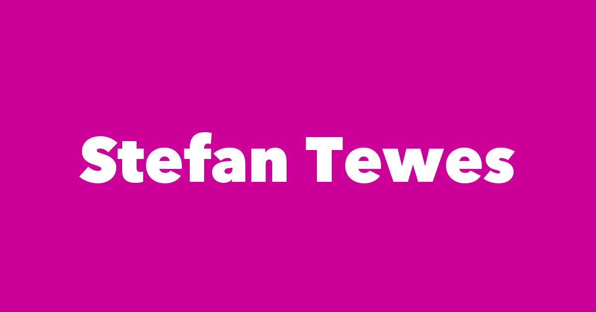 Stefan Tewes - Spouse, Children, Birthday & More