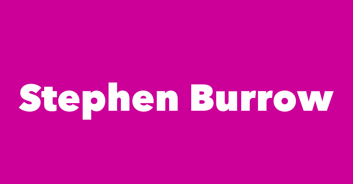 Stephen Burrow - Spouse, Children, Birthday & More