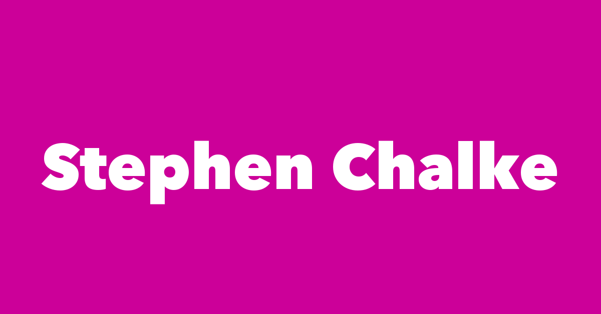 Stephen Chalke - Spouse, Children, Birthday & More