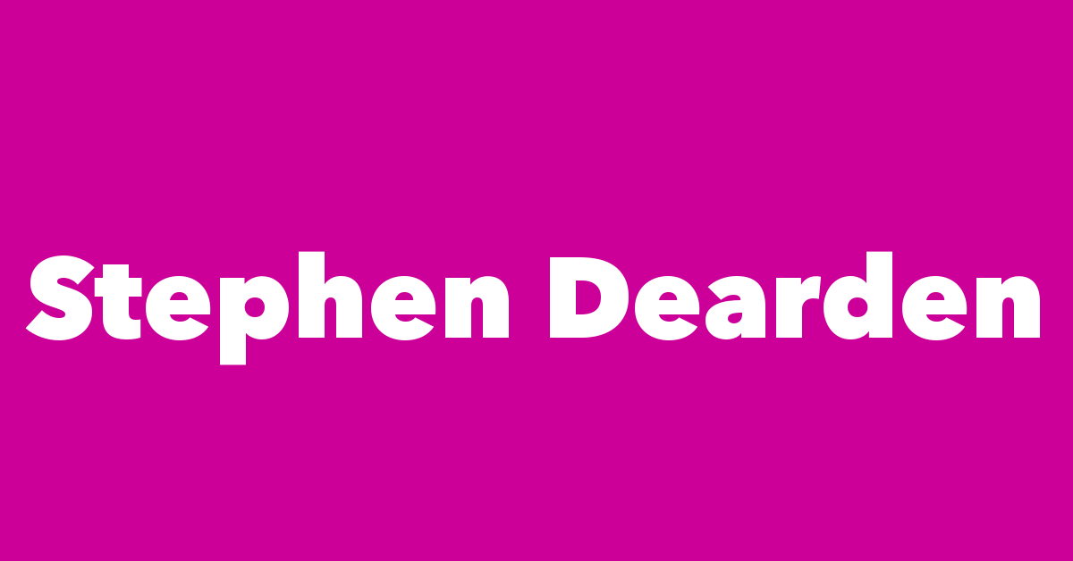Stephen Dearden - Spouse, Children, Birthday & More