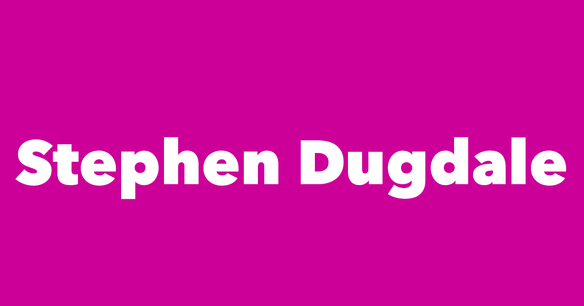 Stephen Dugdale - Spouse, Children, Birthday & More