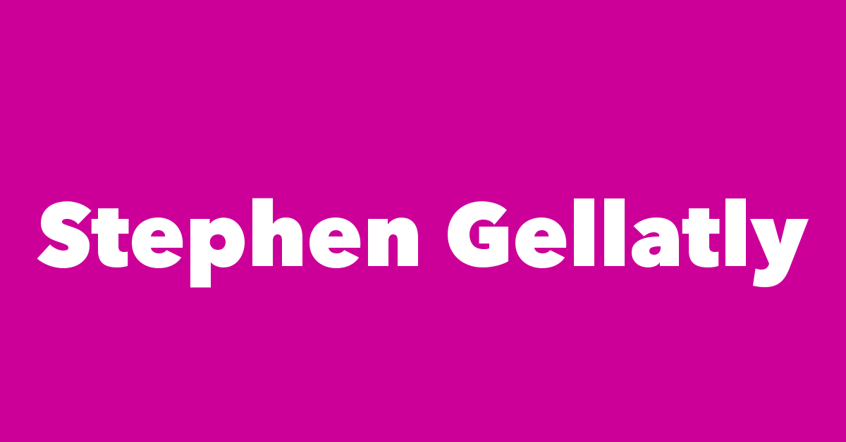 Stephen Gellatly - Spouse, Children, Birthday & More
