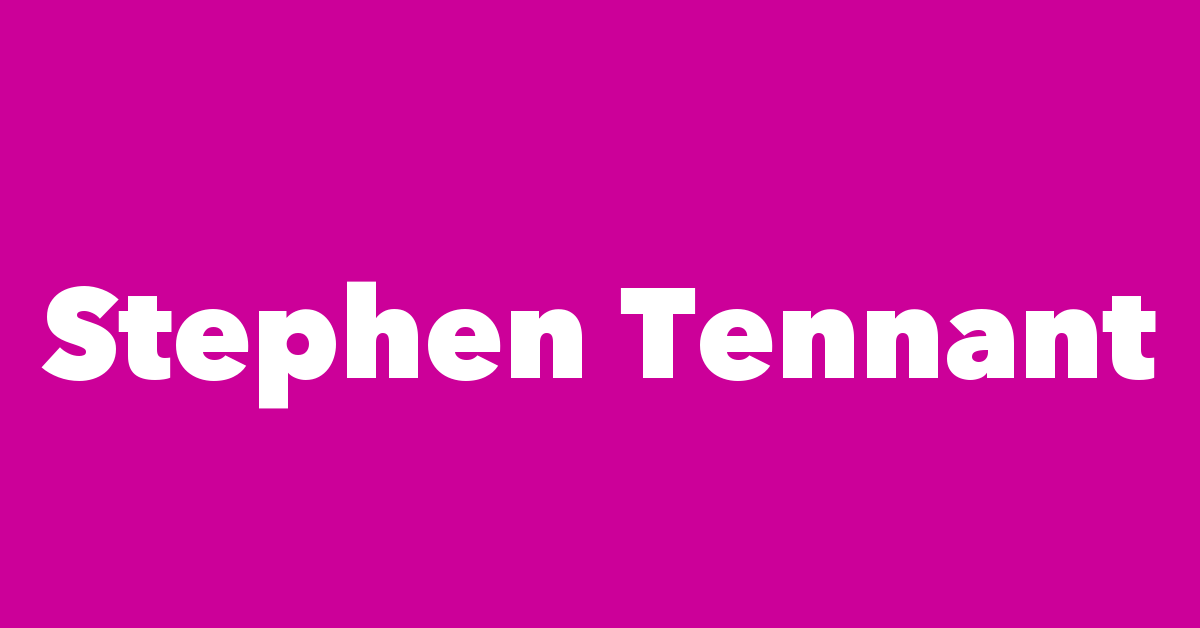 Stephen Tennant - Spouse, Children, Birthday & More