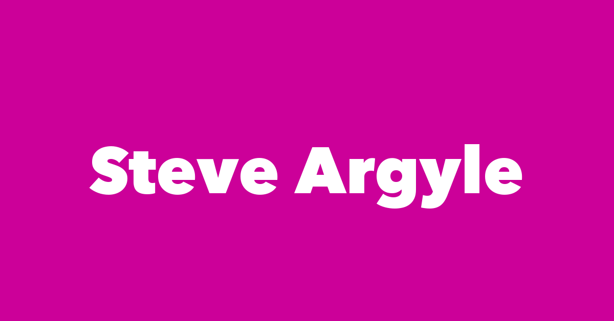 Steve Argyle - Spouse, Children, Birthday & More