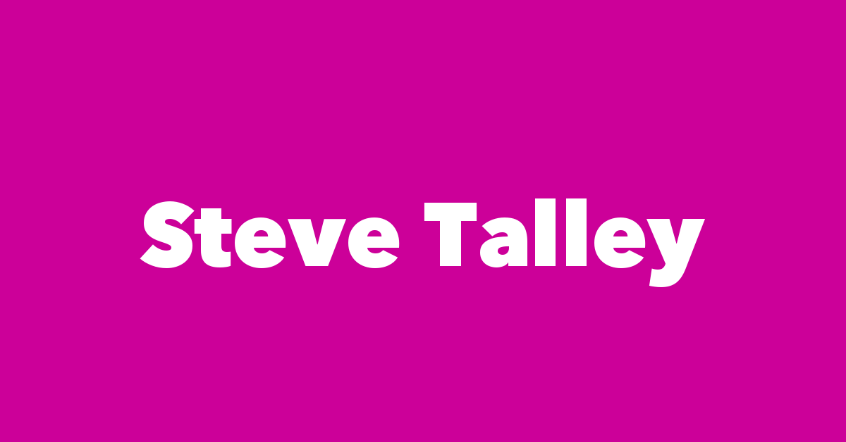 Steve Talley - Spouse, Children, Birthday & More