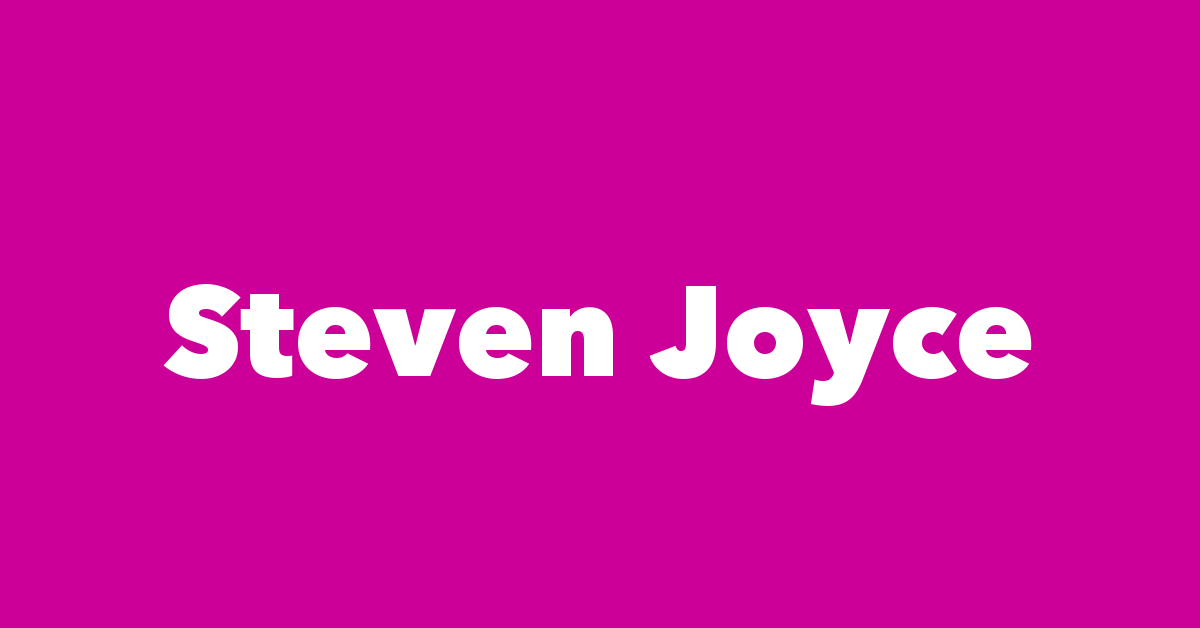 Steven Joyce - Spouse, Children, Birthday & More