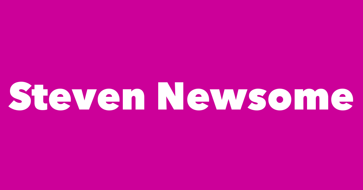 Steven Newsome - Spouse, Children, Birthday & More