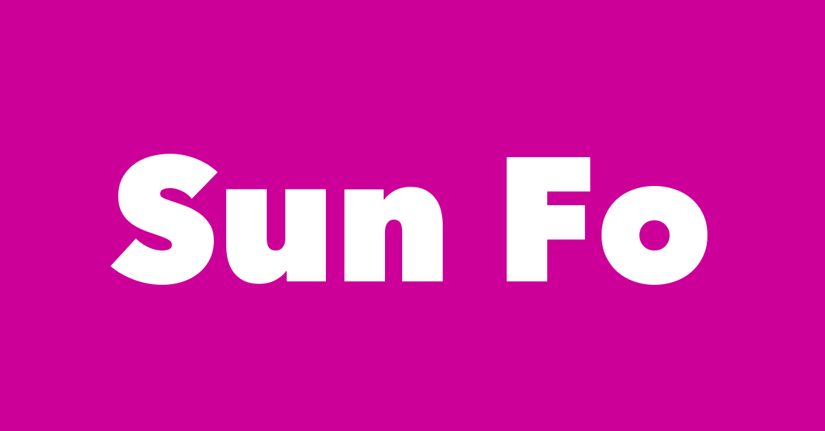 Sun Fo - Spouse, Children, Birthday & More