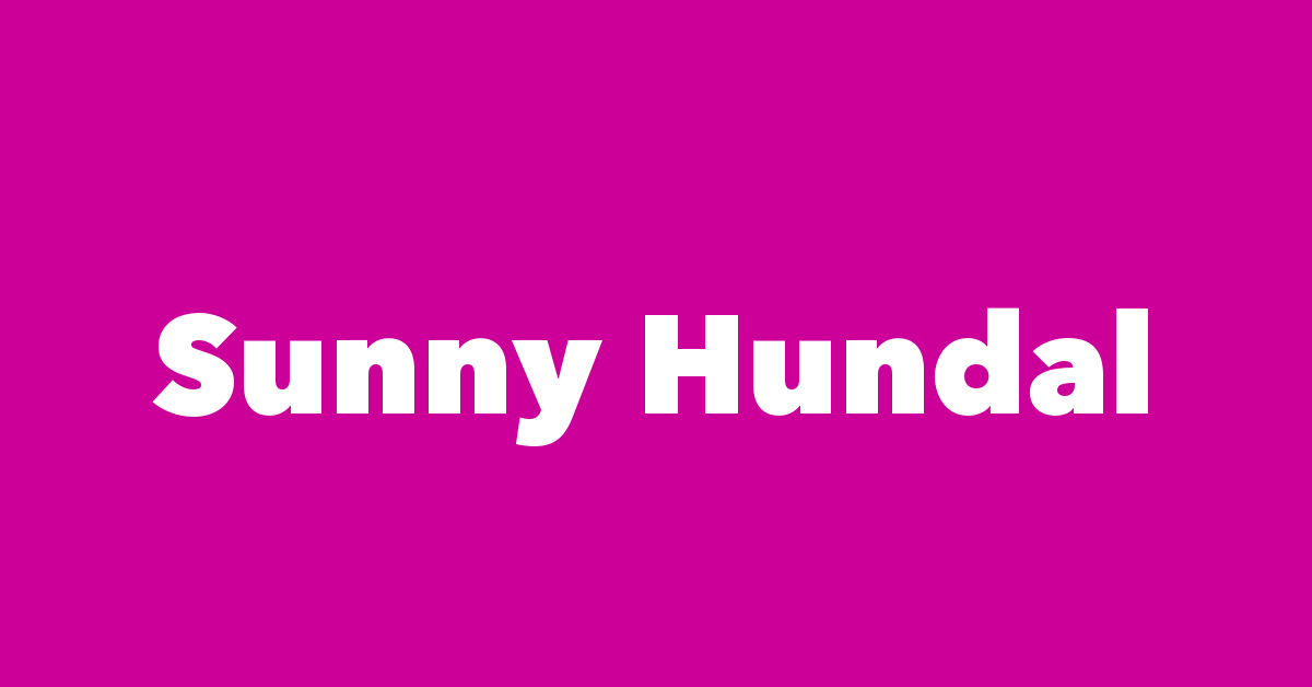 Sunny Hundal - Spouse, Children, Birthday & More