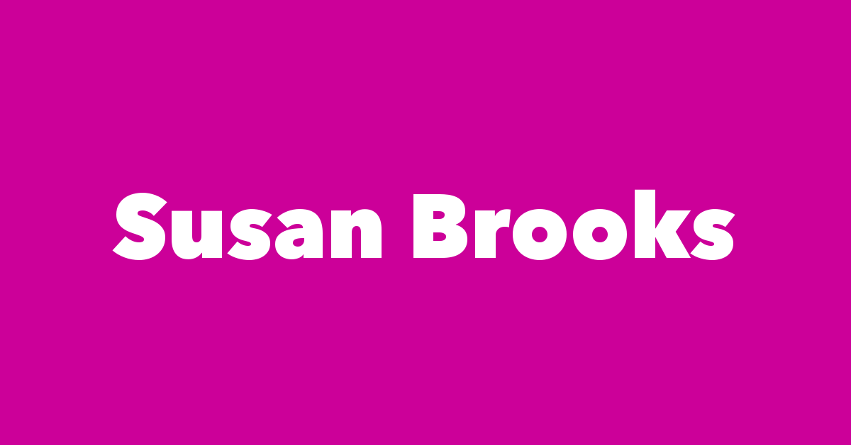 Susan Brooks - Spouse, Children, Birthday & More