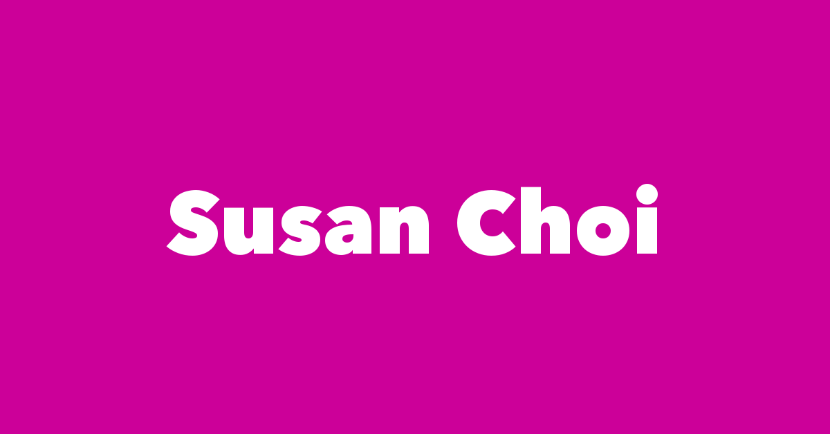 Susan Choi - Spouse, Children, Birthday & More