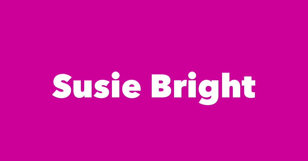 Susie Bright - Spouse, Children, Birthday & More