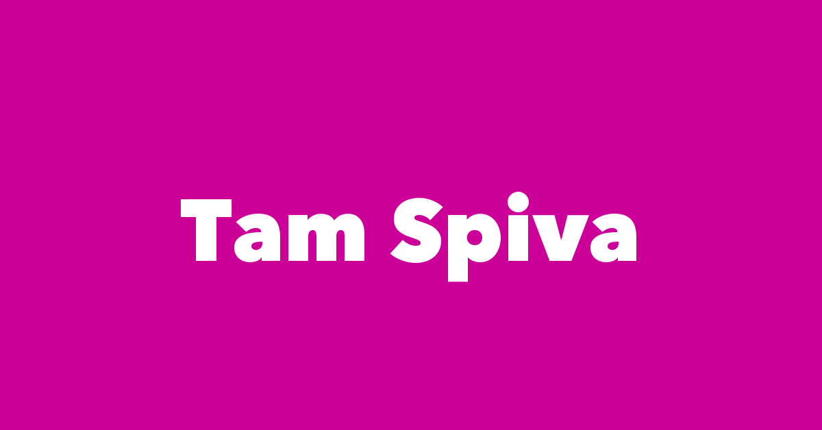 Tam Spiva - Spouse, Children, Birthday & More