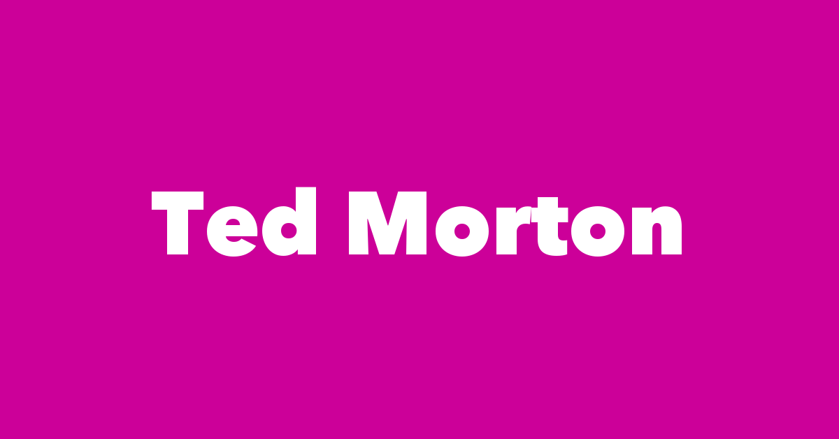 Ted Morton - Spouse, Children, Birthday & More