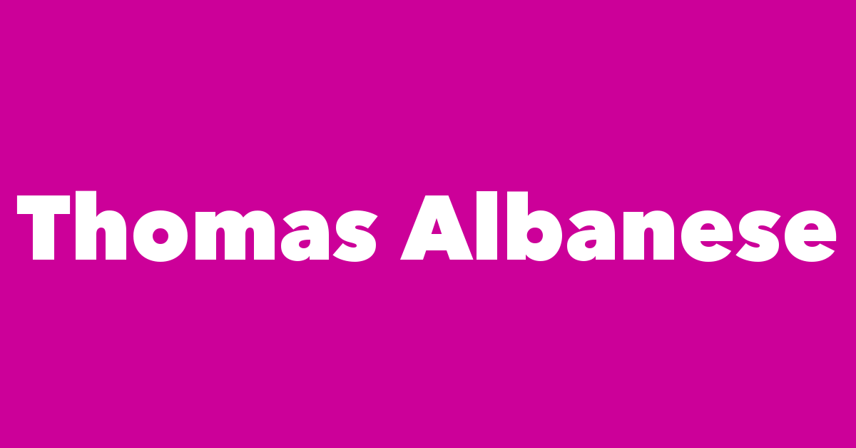 Thomas Albanese - Spouse, Children, Birthday & More