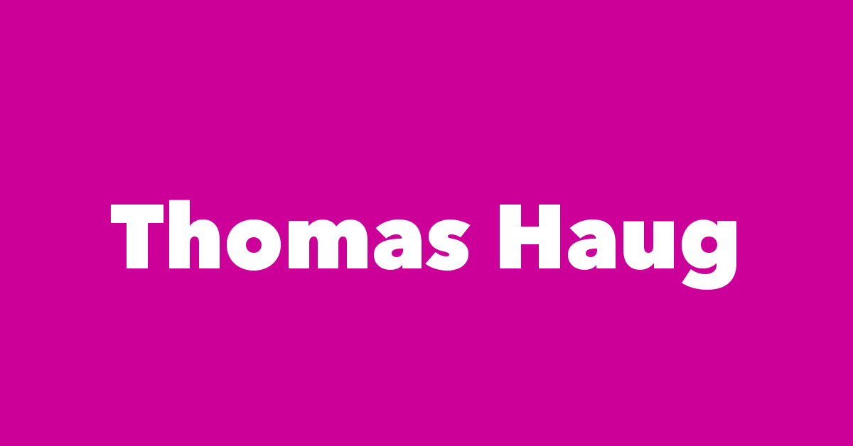 Thomas Haug - Spouse, Children, Birthday & More