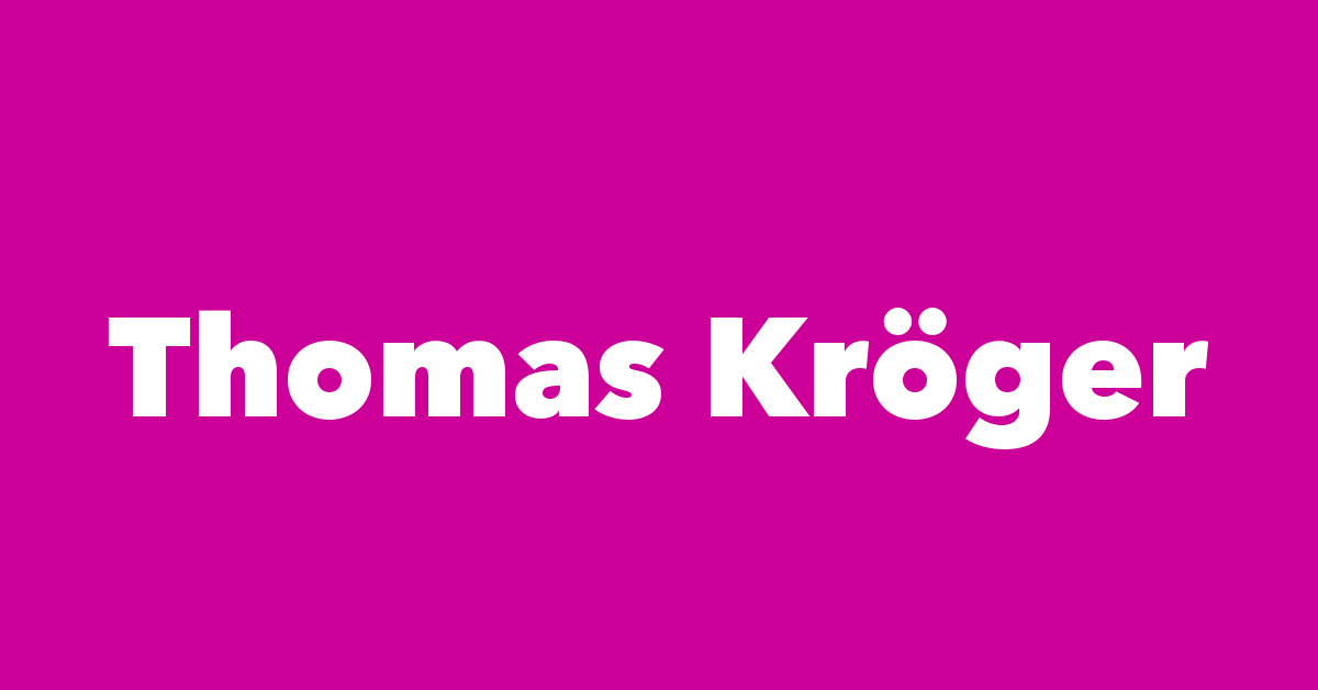 Thomas Kröger - Spouse, Children, Birthday & More