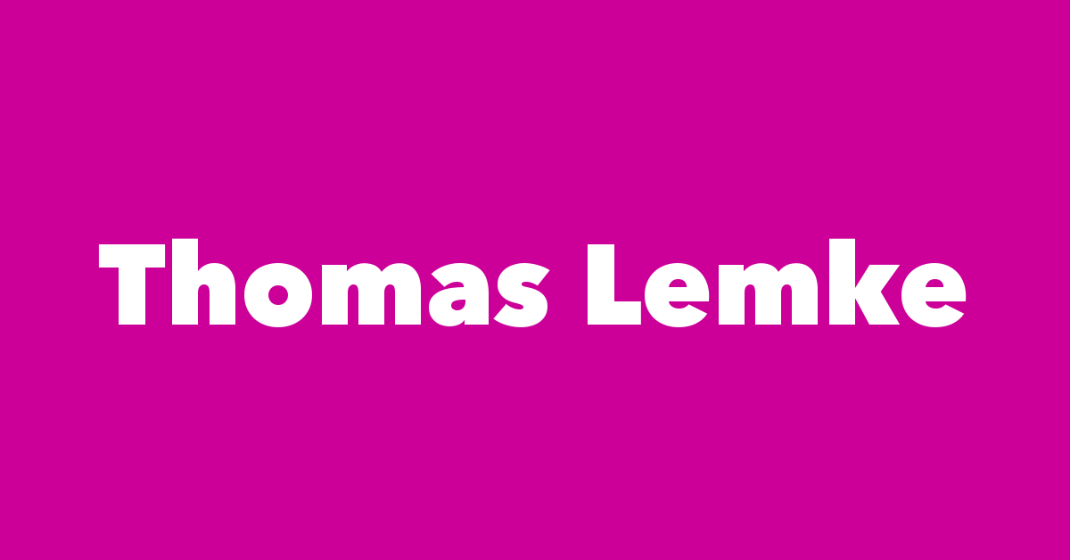 Thomas Lemke - Spouse, Children, Birthday & More