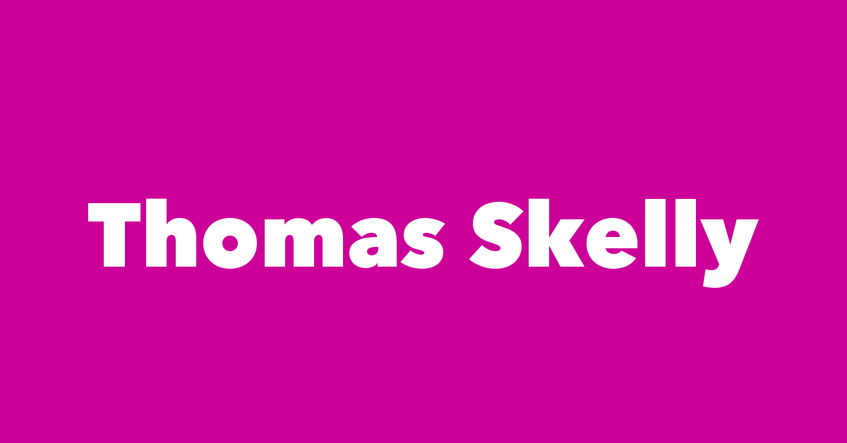Thomas Skelly - Spouse, Children, Birthday & More