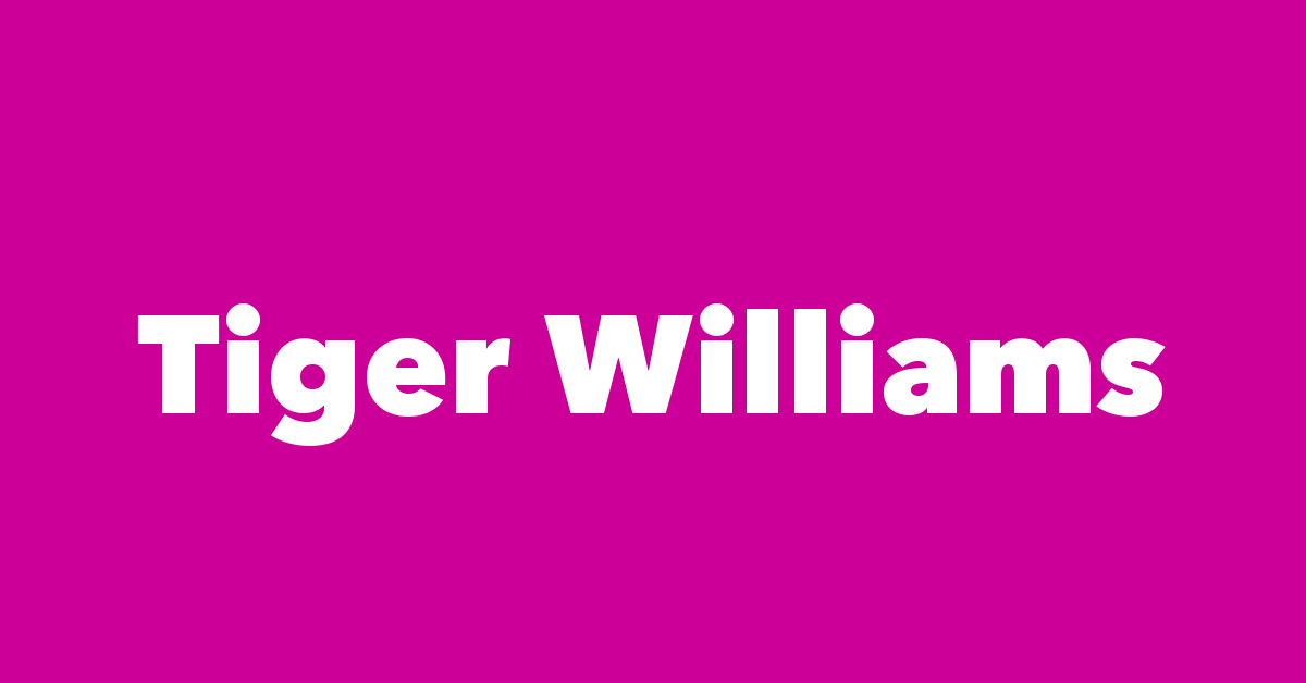 Tiger Williams - Spouse, Children, Birthday & More