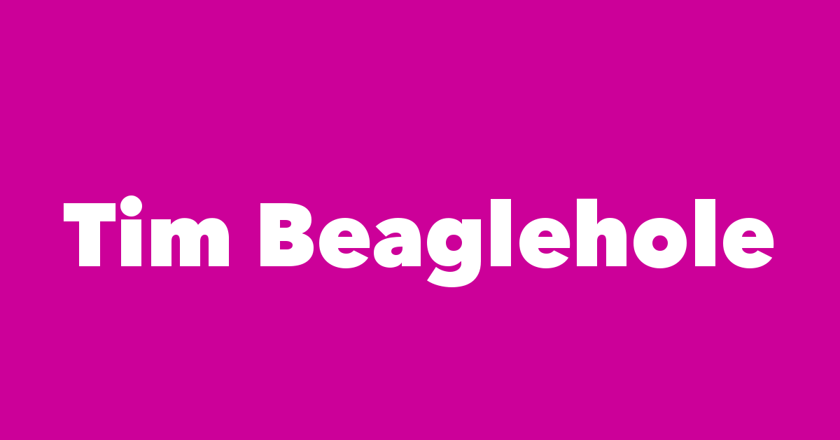 Tim Beaglehole - Spouse, Children, Birthday & More