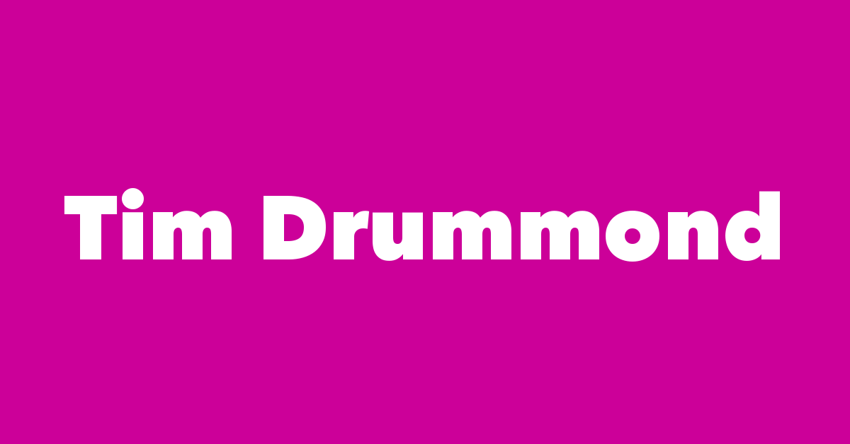 Tim Drummond - Spouse, Children, Birthday & More