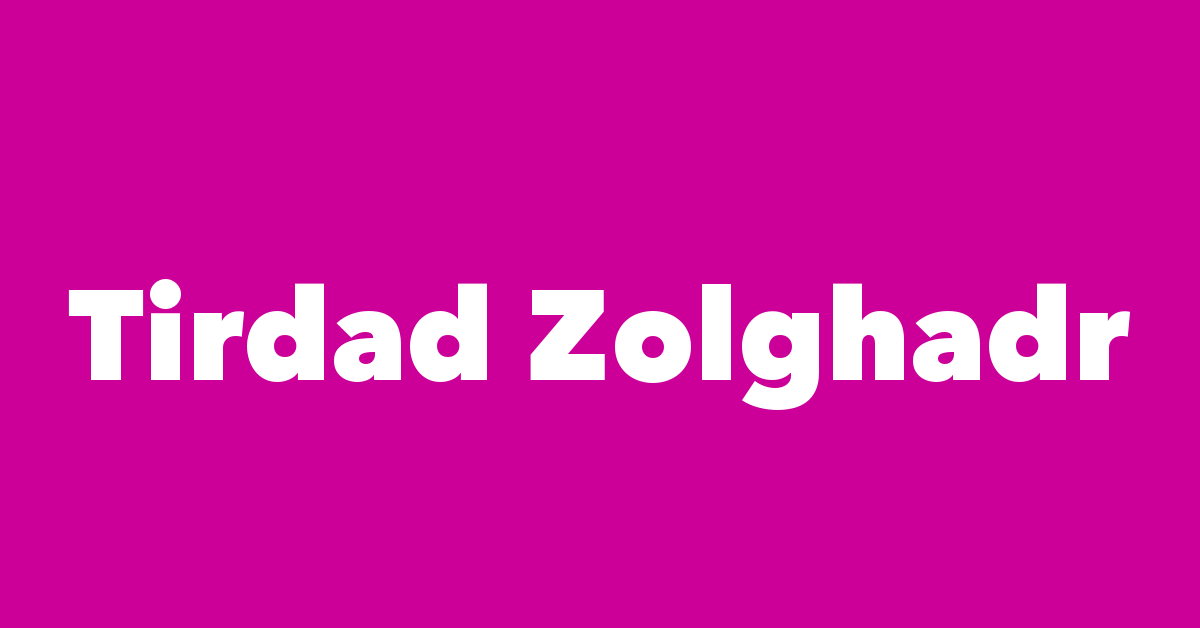 Tirdad Zolghadr - Spouse, Children, Birthday & More