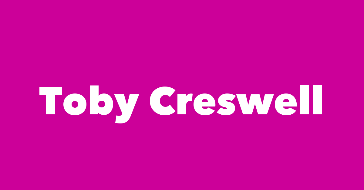 Toby Creswell - Spouse, Children, Birthday & More