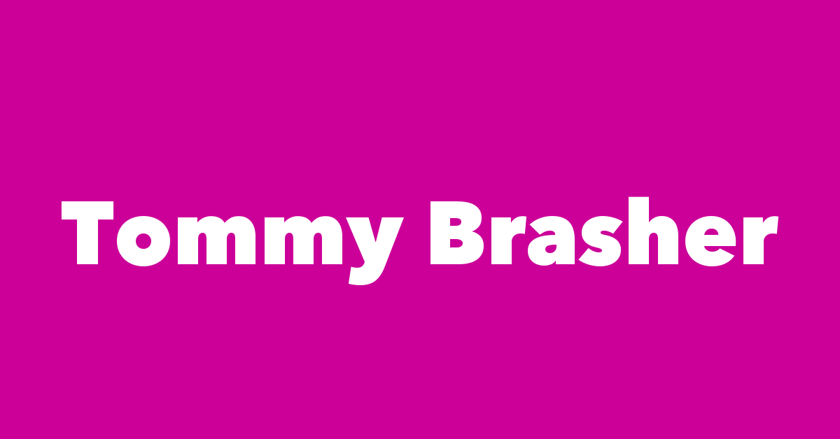 Tommy Brasher - Spouse, Children, Birthday & More