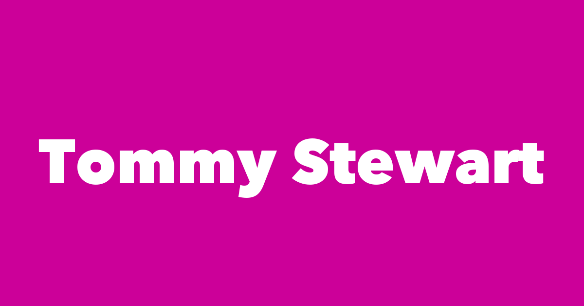 Tommy Stewart - Spouse, Children, Birthday & More