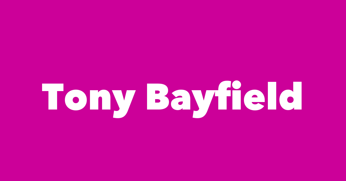 Tony Bayfield - Spouse, Children, Birthday & More
