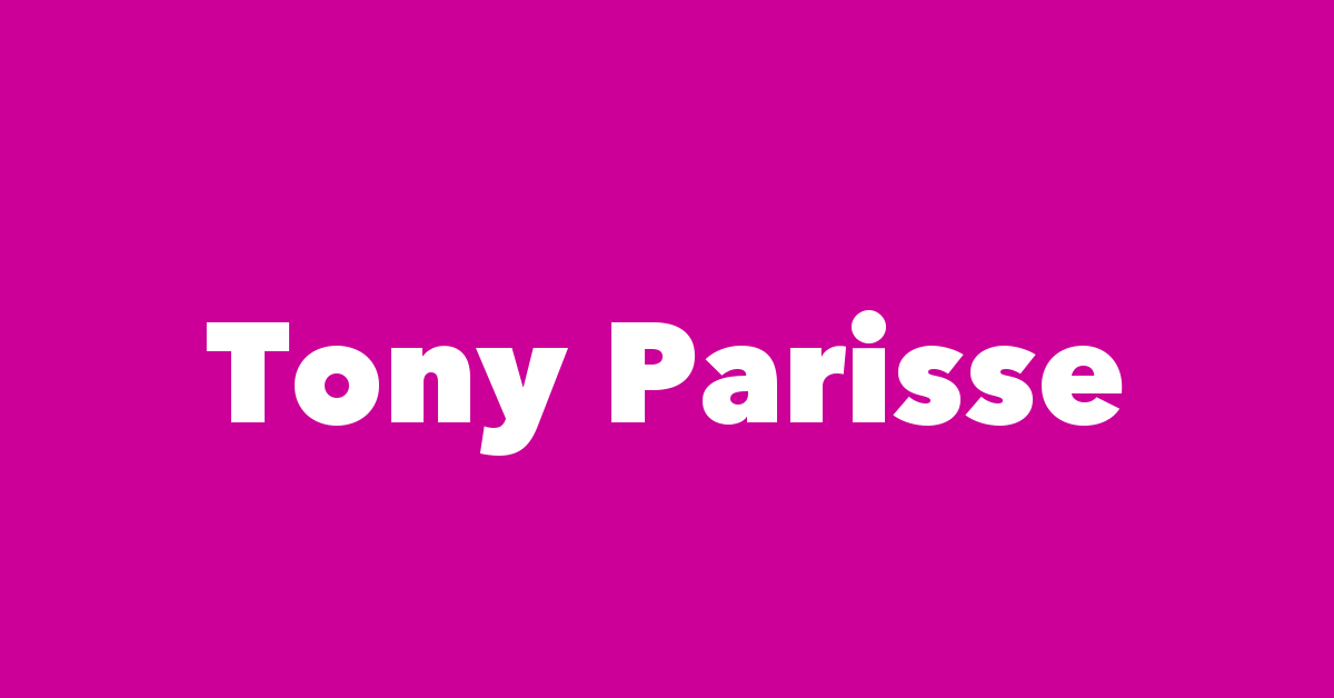 Tony Parisse - Spouse, Children, Birthday & More
