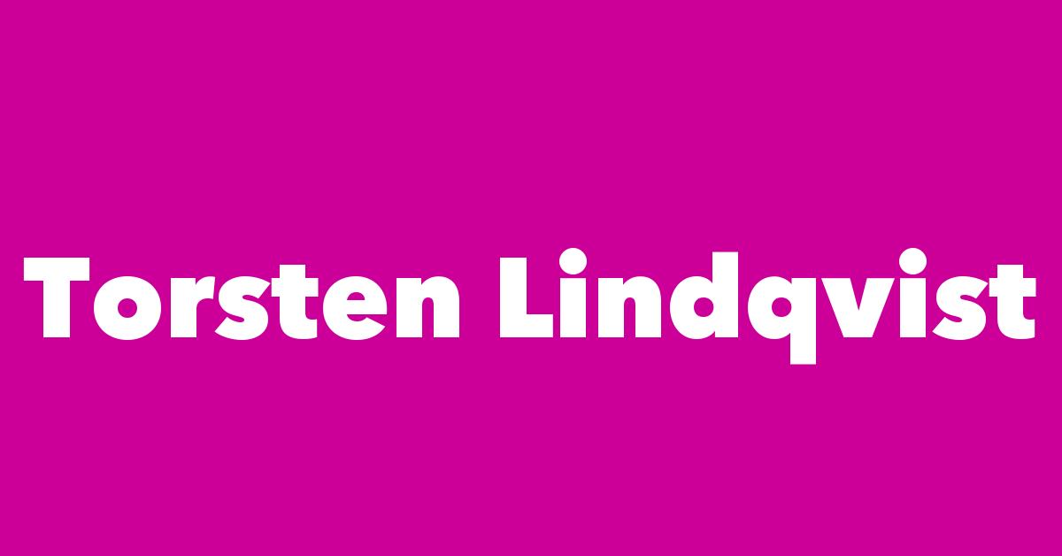 Torsten Lindqvist - Spouse, Children, Birthday & More