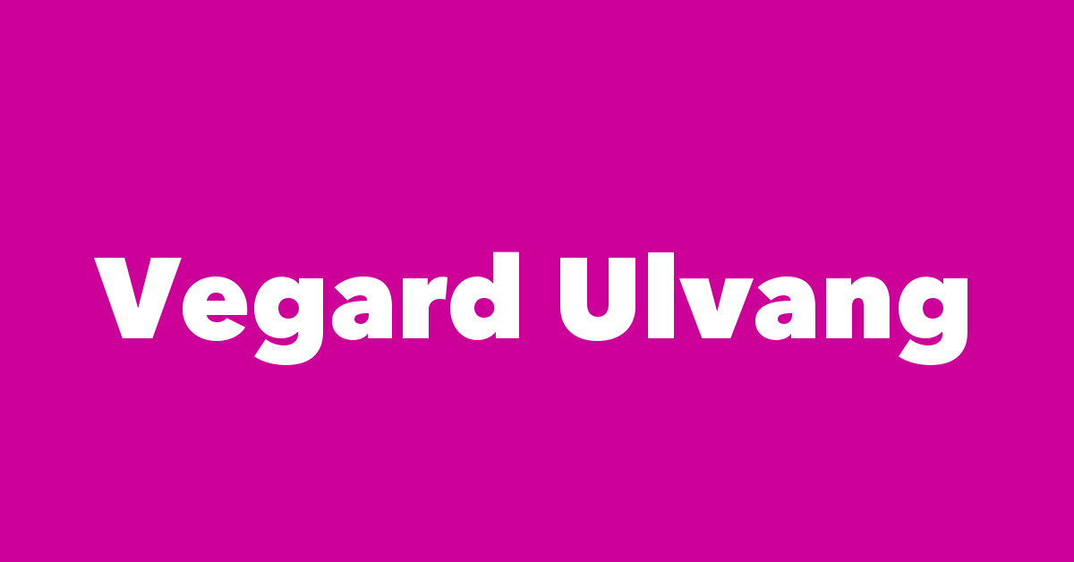 Vegard Ulvang - Spouse, Children, Birthday & More