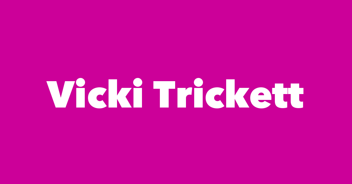 Vicki Trickett - Spouse, Children, Birthday & More