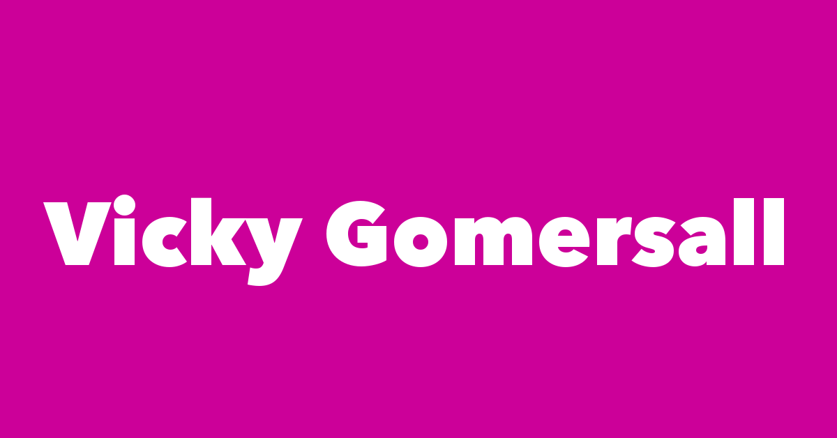 Vicky Gomersall - Spouse, Children, Birthday & More