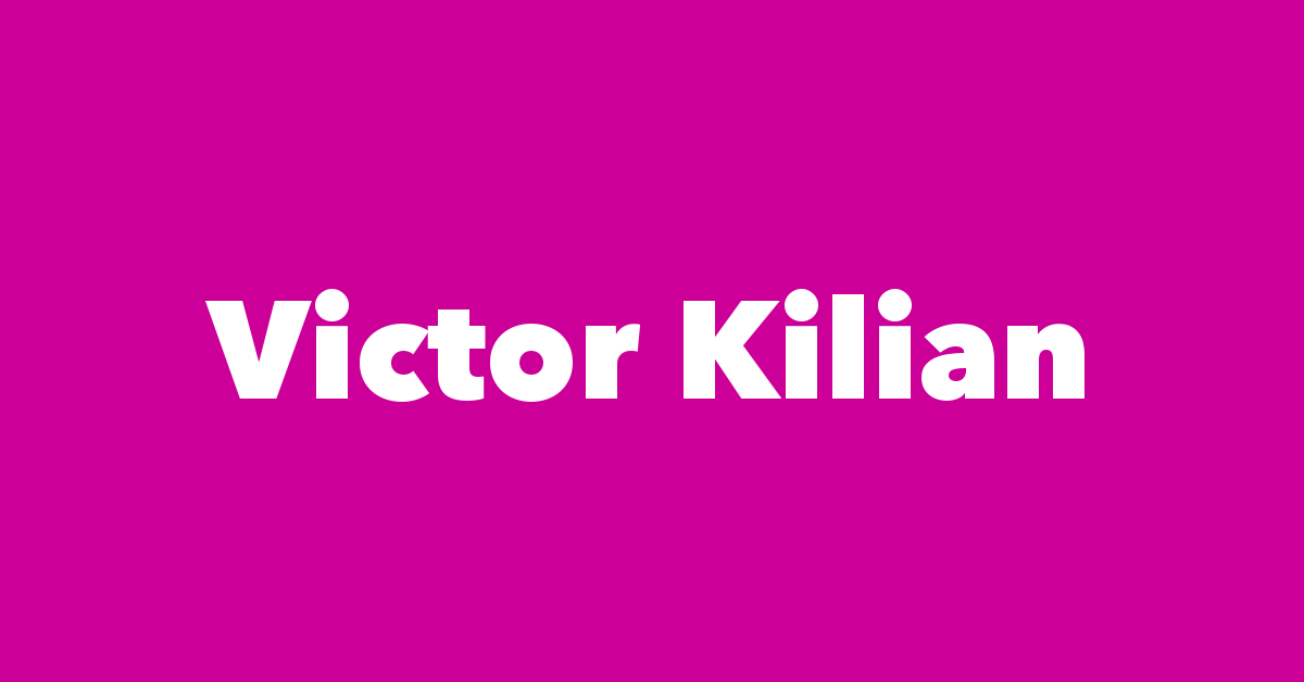 Victor Kilian - Spouse, Children, Birthday & More