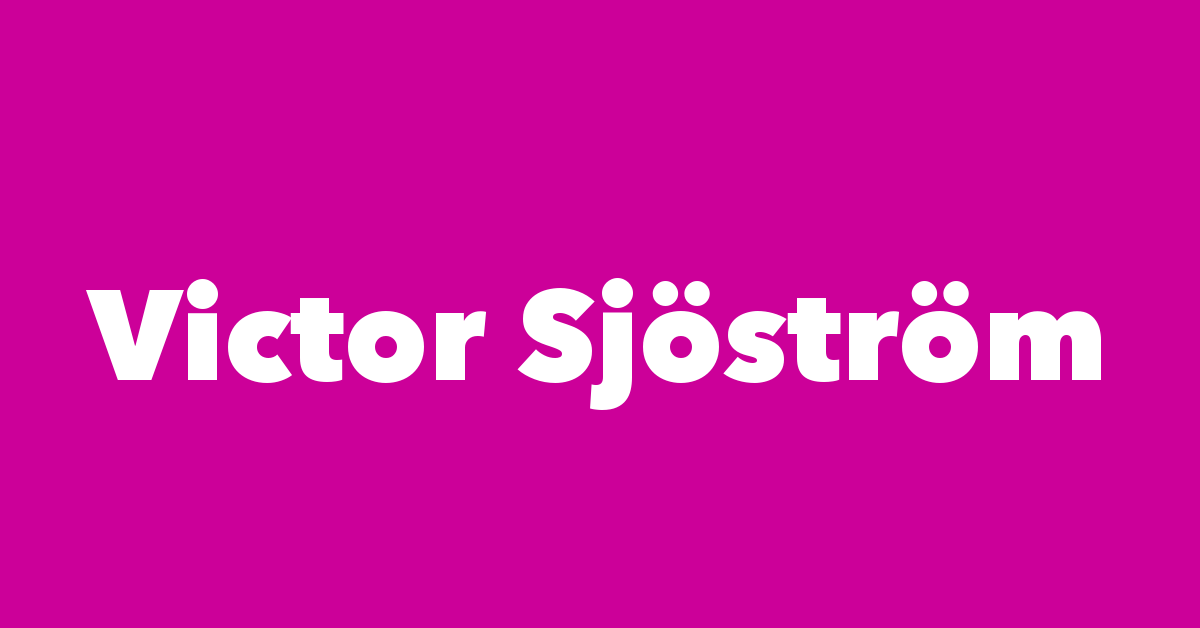 Victor Sjöström - Spouse, Children, Birthday & More