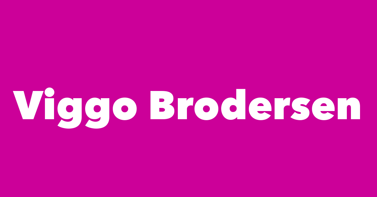Viggo Brodersen - Spouse, Children, Birthday & More