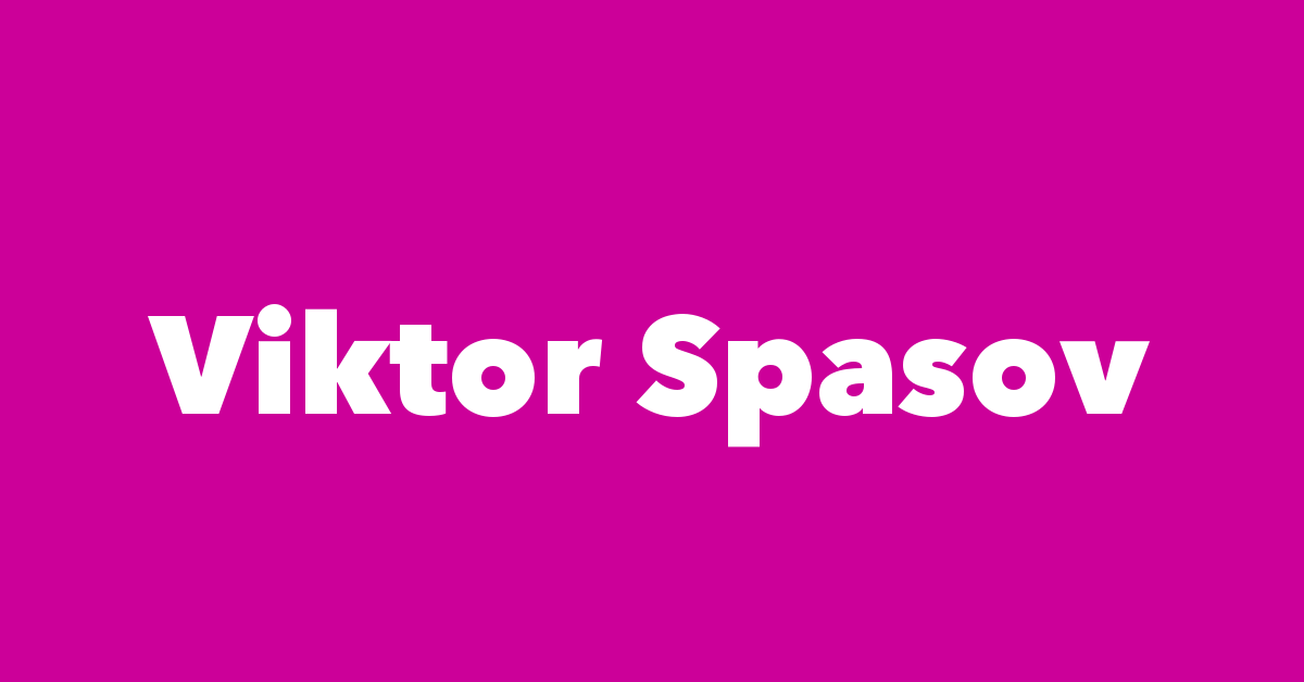 Viktor Spasov - Spouse, Children, Birthday & More
