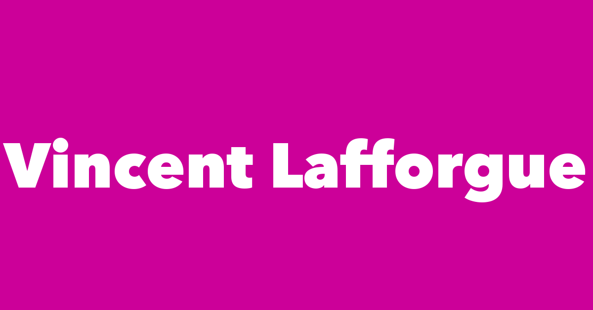 Vincent Lafforgue - Spouse, Children, Birthday & More