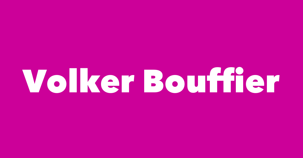 Volker Bouffier - Spouse, Children, Birthday & More