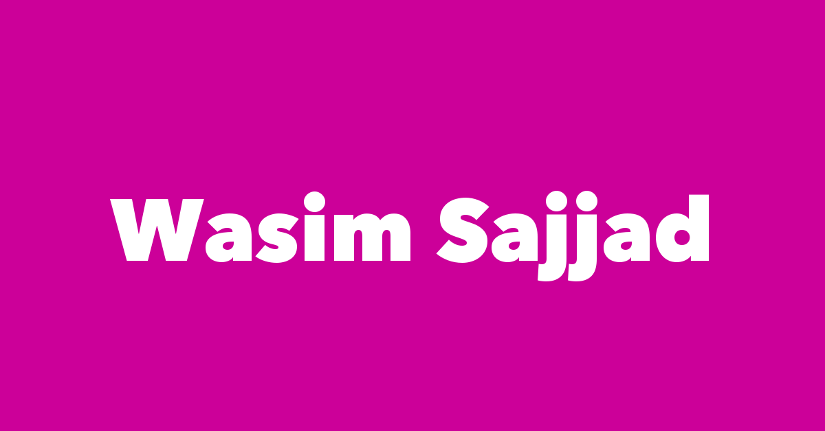 Wasim Sajjad - Spouse, Children, Birthday & More