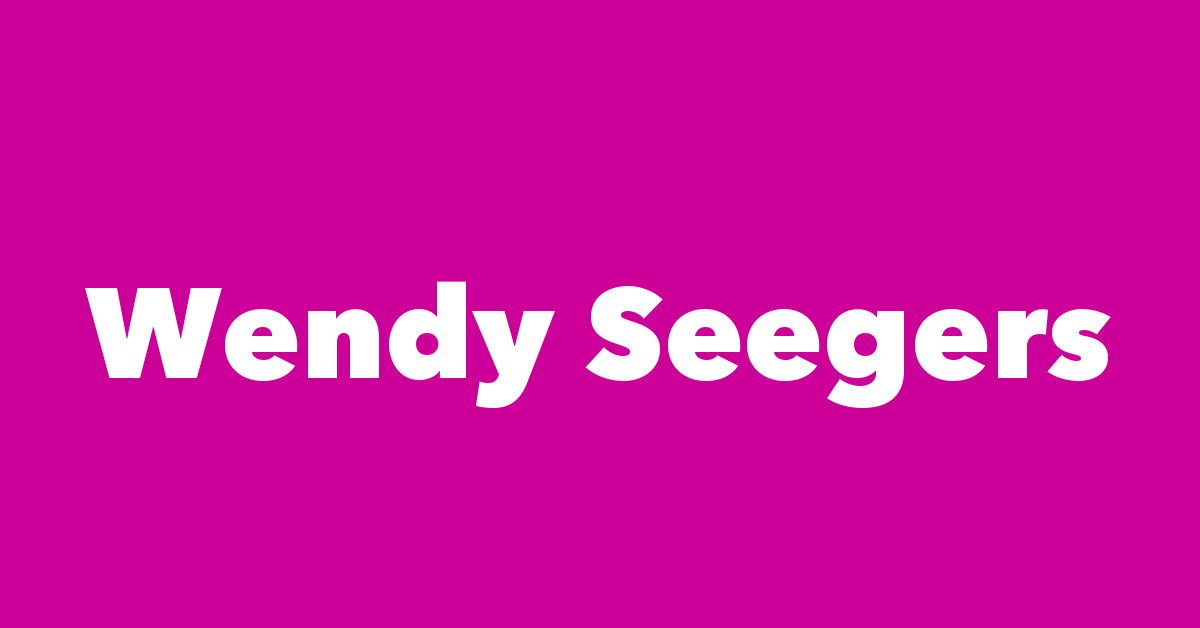Wendy Seegers - Spouse, Children, Birthday & More