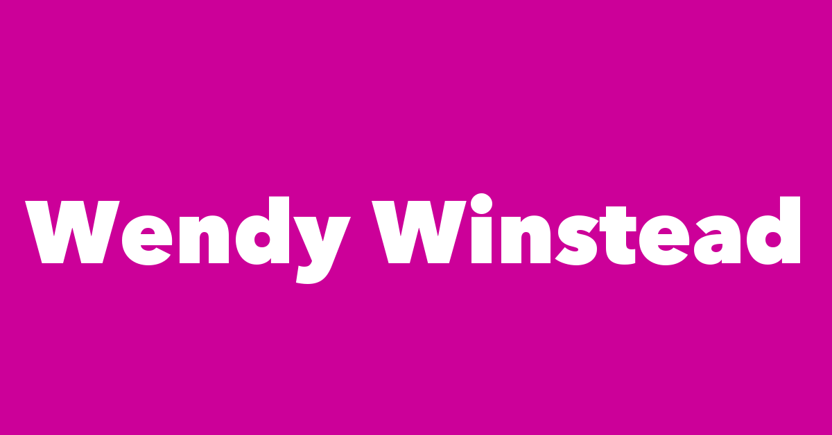 Wendy Winstead - Spouse, Children, Birthday & More