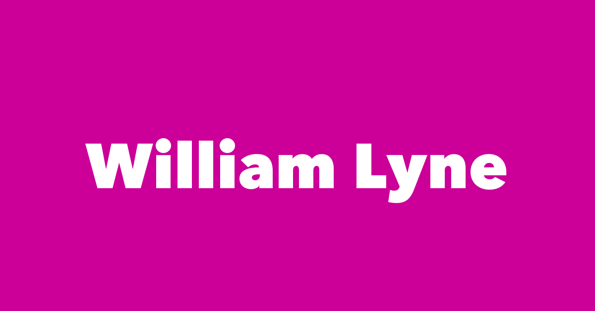 William Lyne - Spouse, Children, Birthday & More