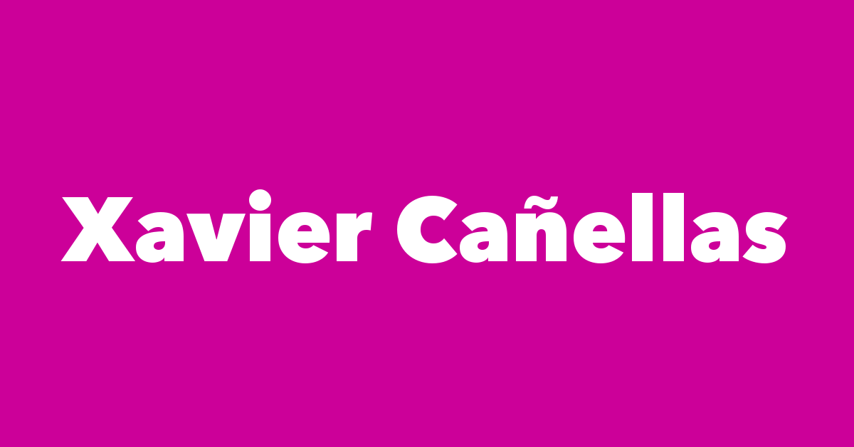 Xavier Cañellas - Spouse, Children, Birthday & More
