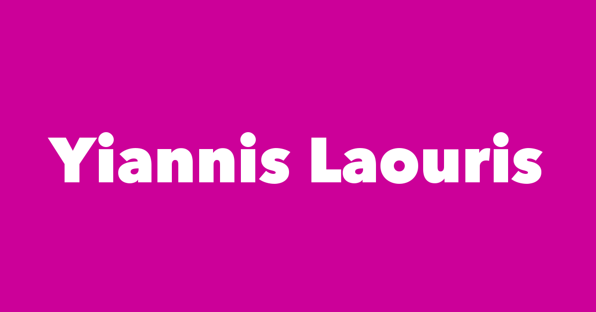 Yiannis Laouris - Spouse, Children, Birthday & More